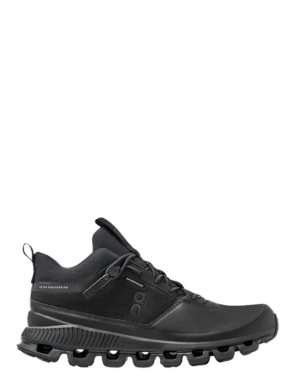 On Cloud Hi Waterproof Sneakers - Black