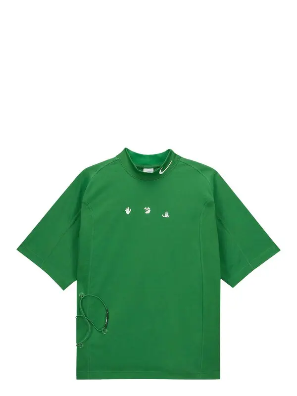 Nike X Off-white Short-sleeve Top 'kelly /white - Green