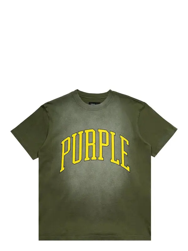 PURPLE BRAND Heavy Jersey Short-sleeve Tee - Green