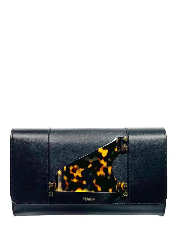 Perrin L'eiffel Clutch - Black