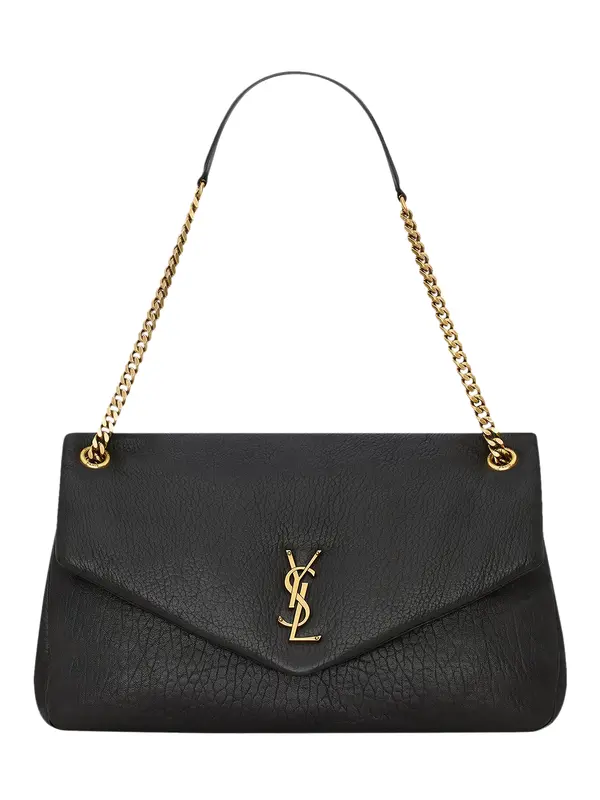 Saint Laurent Large Calypso Chain Bag - Black
