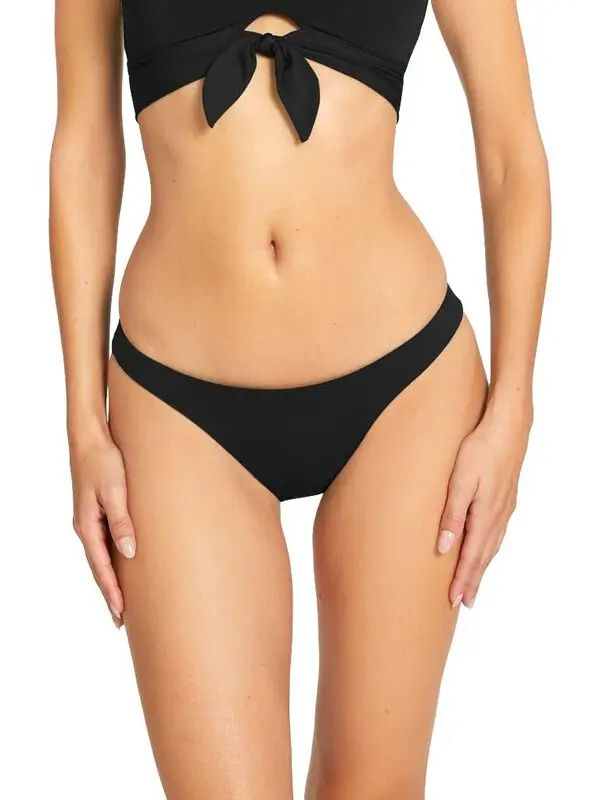 Robin Piccone Ava Bikini Bottom - Black