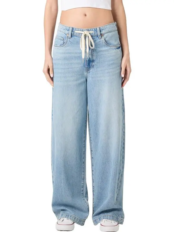 Blanknyc Low Rise Baggy Fit Jeans - Feeling Good