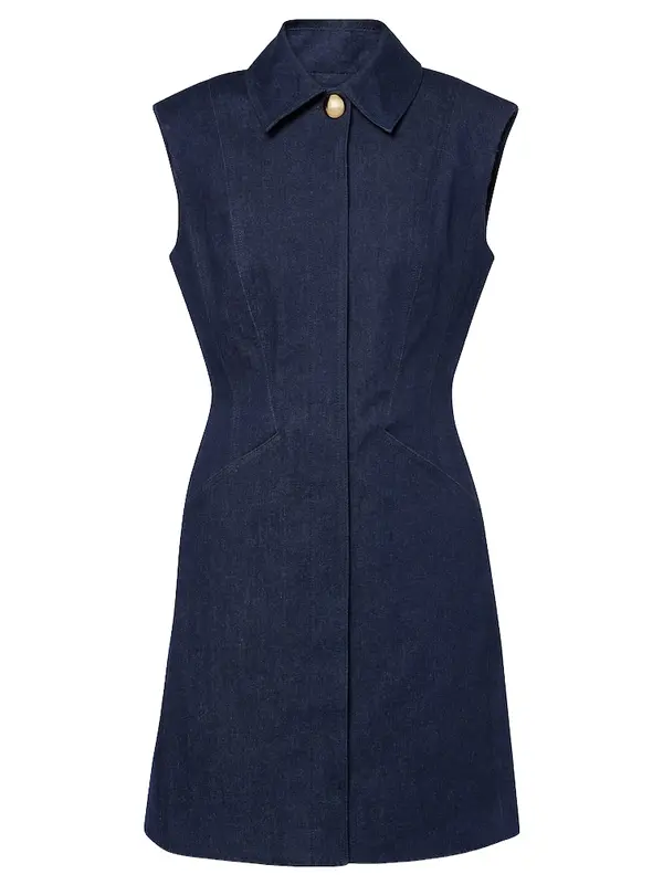 Veronica Beard Serina Minidress - Blue