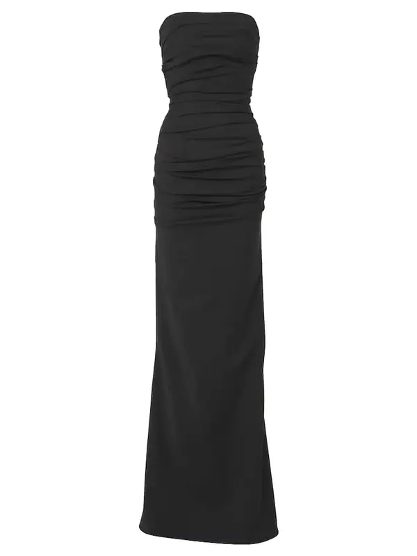 Maticevski Intoxicate Strapless Gown - Black