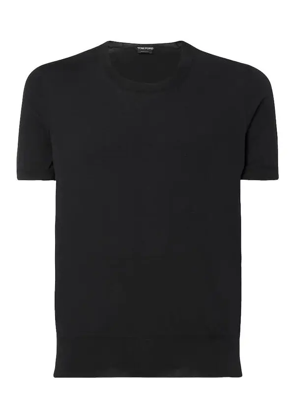 TOM FORD Cotton T-shirt - Black