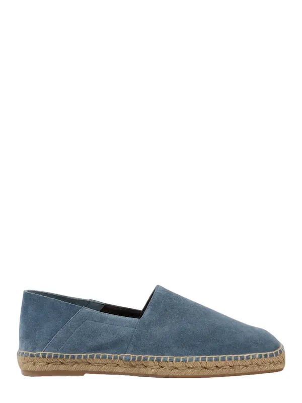 TOM FORD Barnes Suede Espadrilles - Blue
