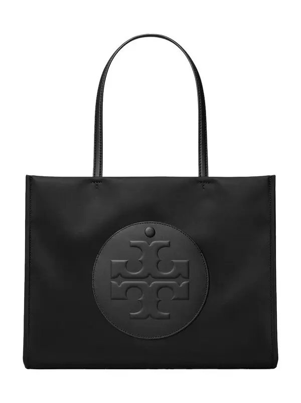 Tory Burch Small Ella Nylon Tote - Black