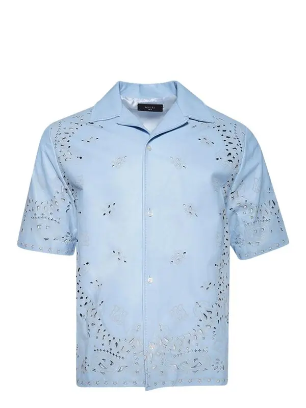Amiri Bandana Shirt - Blue