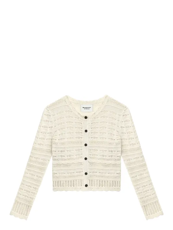 MARANT ETOILE Ajaline Cardigan - Neutrals