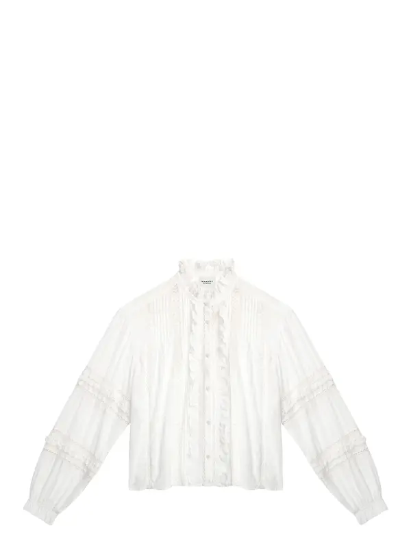MARANT ETOILE Valda Blouse - White