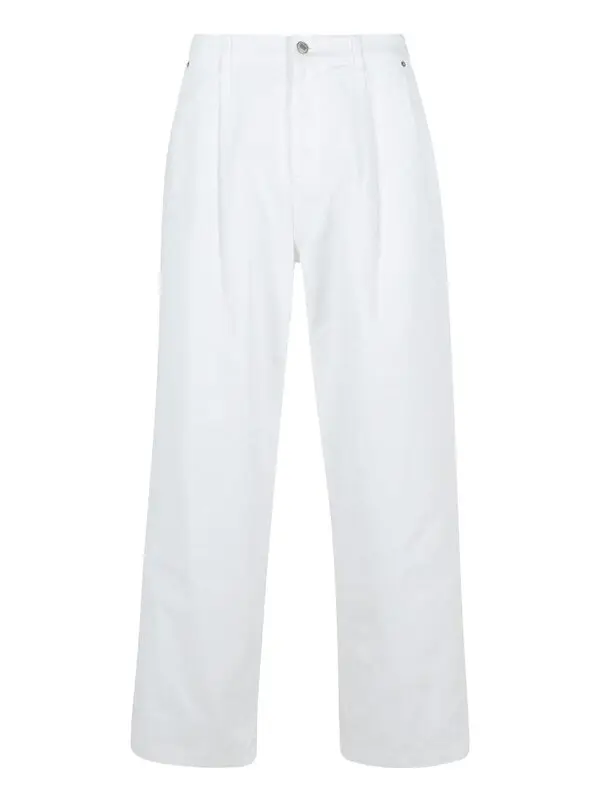 Moschino Cotton Pants - White