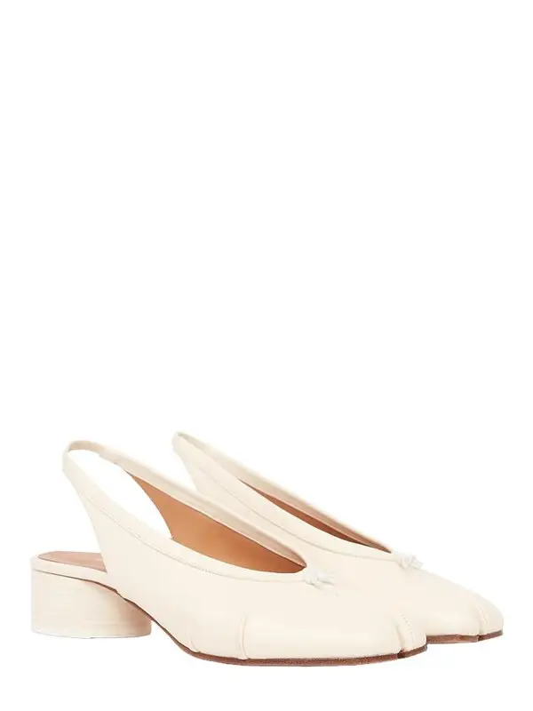 MAISON MARGIELA Tabi Ballerina Flats - White