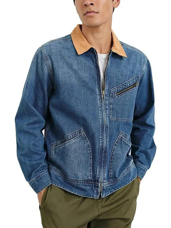 Rails Ketter Indigo Wash Denim Jacket - Indigo Patina Wash