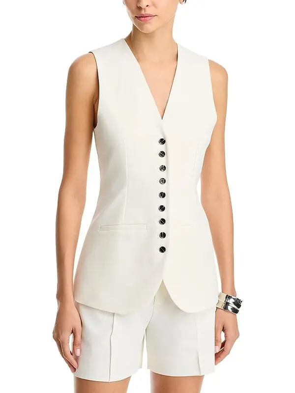 Cinq À Sept Kallen Vest - Ivory