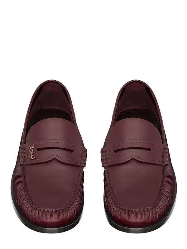 Saint Laurent Loafers - Vendome Red