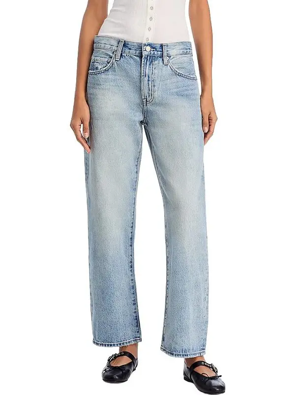 PISTOLA Lexi High-rise Straight Jeans - Bowie