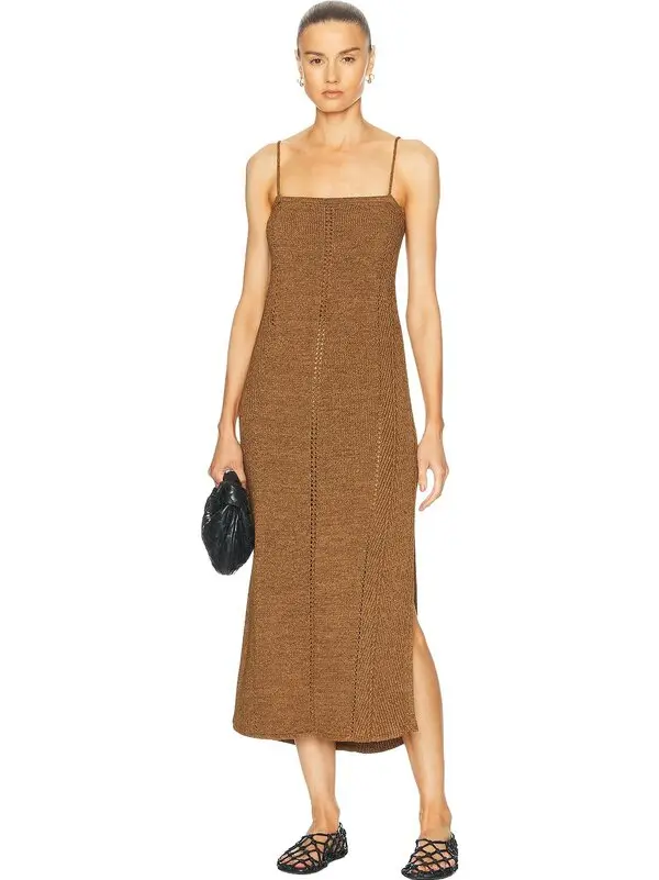 Proenza Schouler Suki Dress - Ochre