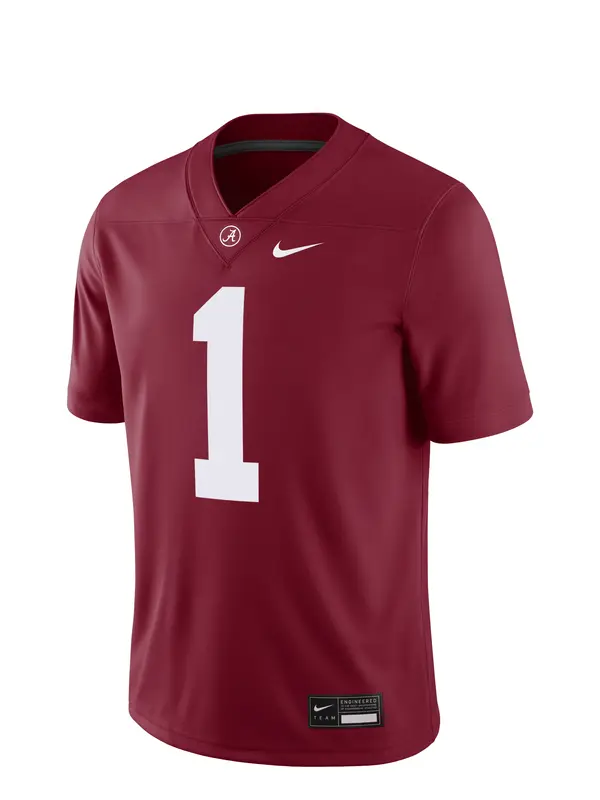 Nike Alabama Crimson Tide Dri-fit College Game Jersey - Red