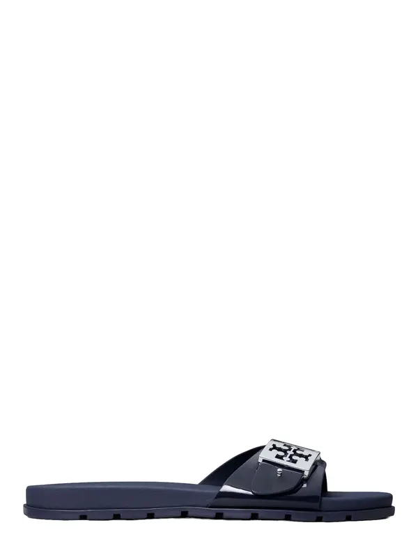 Tory Burch Buckle Slide - Blue