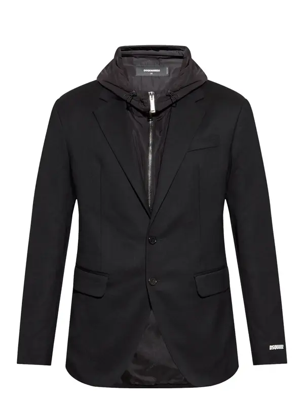 Dsquared2 Layered Blazer - Black