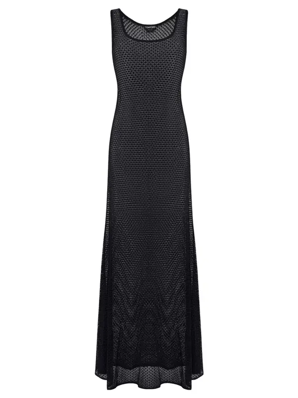 TOM FORD Sleeveless Maxi Dress - Black