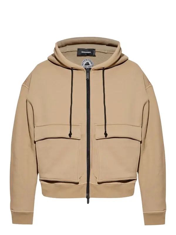 Dsquared2 Hooded Jacket - Neutrals