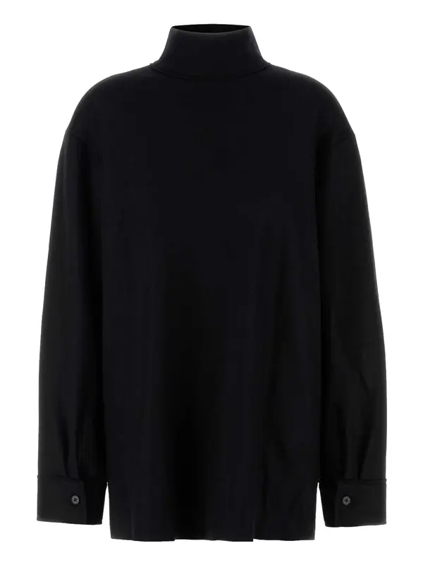 JIL SANDER High-neck Sweater - Black