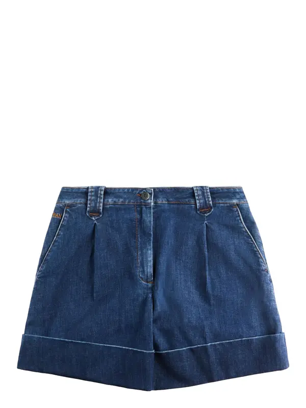 FAY Denim Shorts - Blue