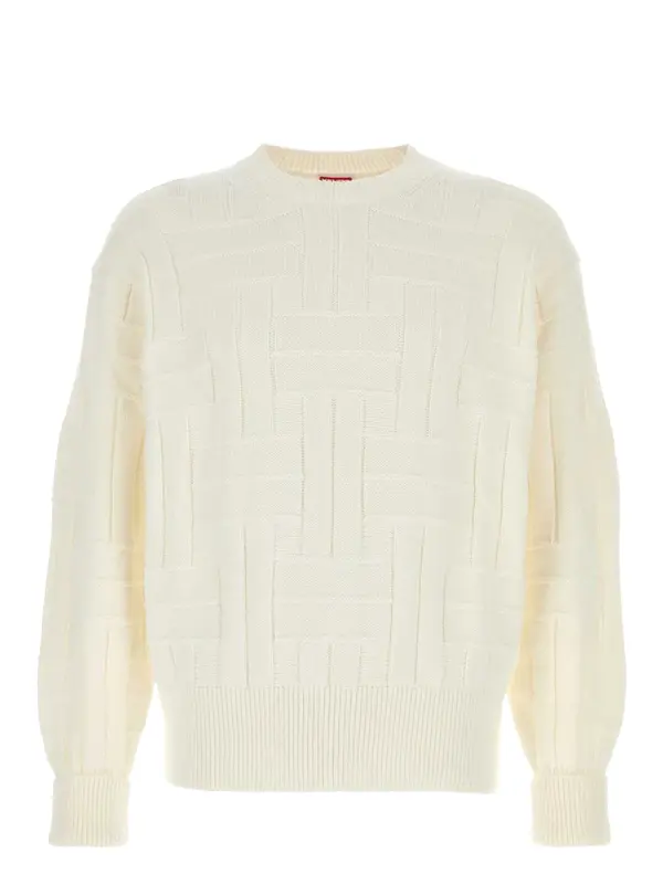 Kenzo Cotton Sweater - White
