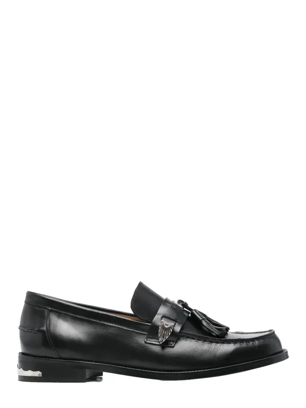TOGA VIRILIS Leather Loafers - Black