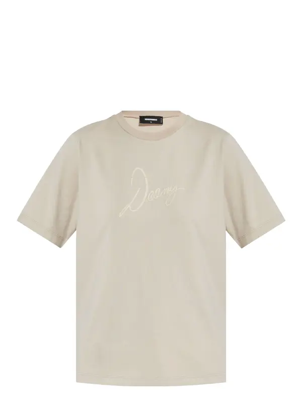 Dsquared2 Text-print T-shirt - Neutrals