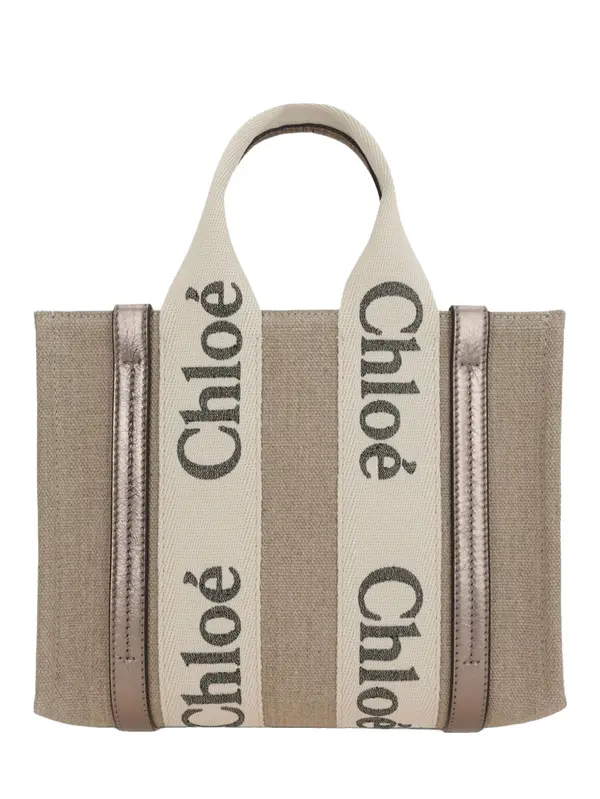 Chloé Small Woody Tote - Neutrals