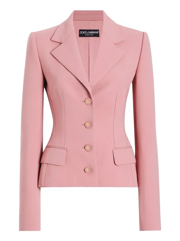Dolce & Gabbana Dna Single-breasted Blazer - Pink
