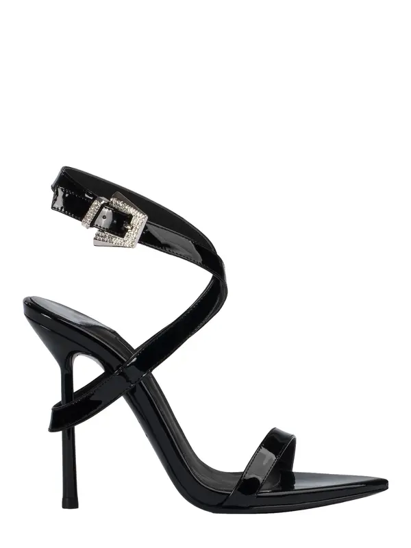 LE SILLA 110mm Tess Sandals - Black