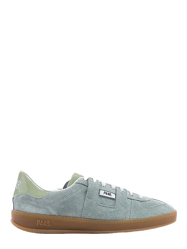 P448 Monza Leather Sneakers - Blue