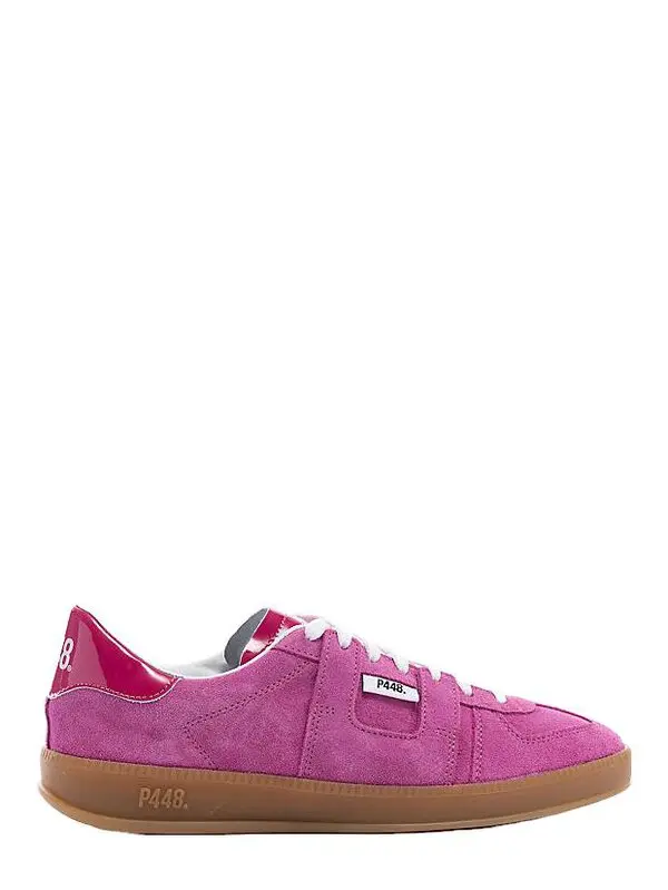 P448 Monza Leather Sneakers - Purple