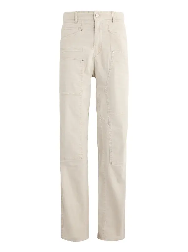 Isabel Marant Lois Straight-leg Jeans - Ecru