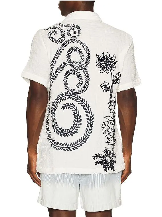Agua Bendita Jack Shirt - White & Black