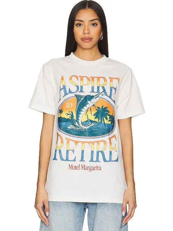 MOTEL MARGARITA Offshore Tee - White