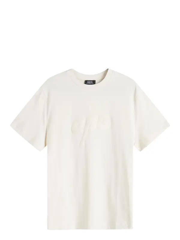 A.p.c. Lenny Logo T-shirt - Mastic