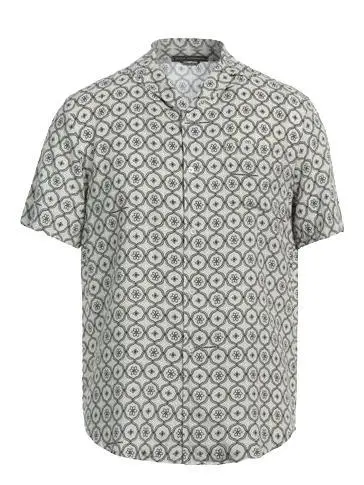 DANIELE ALESSANDRINI Shirt Size Viscose - Grey