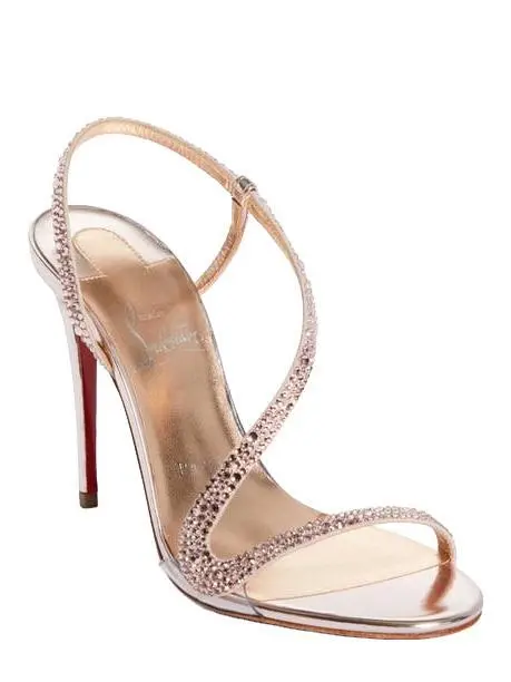CHRISTIAN LOUBOUTIN Rosalie Slingback Sandal - Vintage Rose
