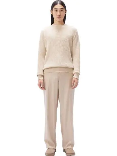 GOBI MONGOLIAN CASHMERE Cashmere Crewneck Sweater - Off White