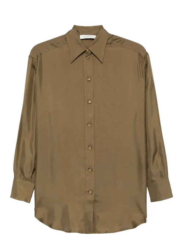 Zimmermann Crush Shirt - Green