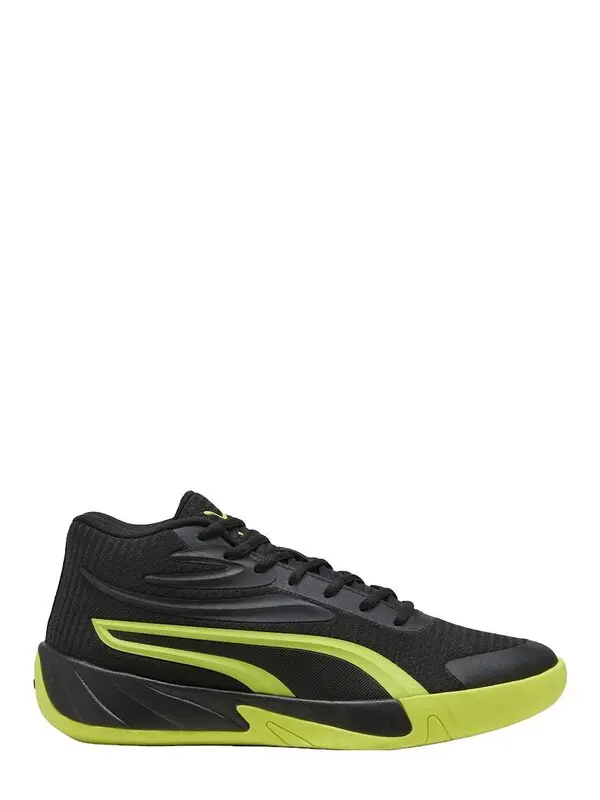 PUMA Court Proin Sneakers - Black/electric Lime