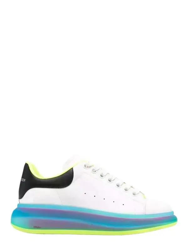Alexander McQueen Oversized Contrasting-sole Sneakers - White