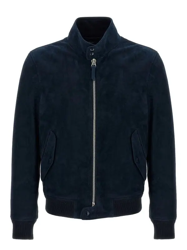 TOM FORD Harrington Jacket - Blue