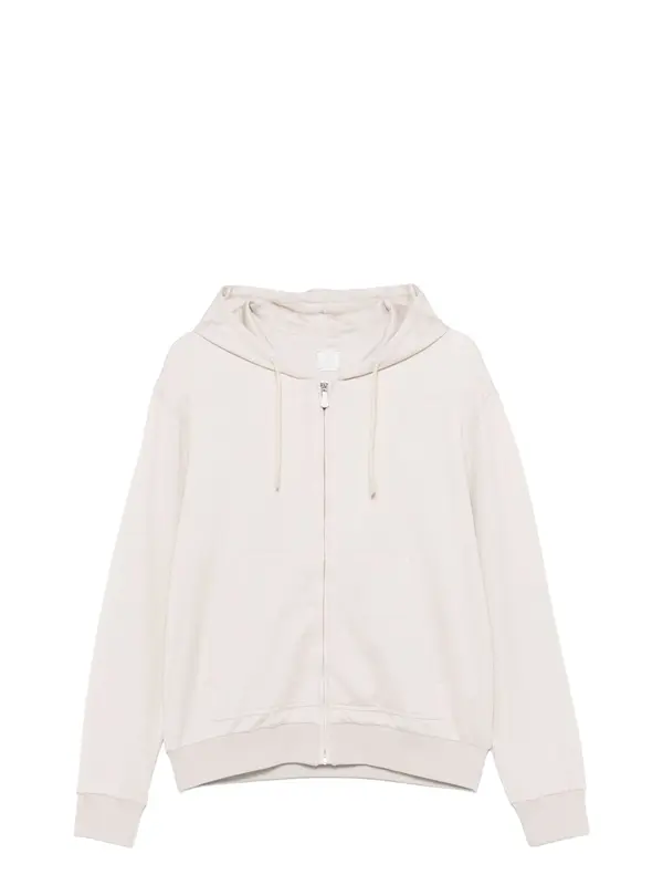 Eleventy Jersey Hoodie - Neutrals