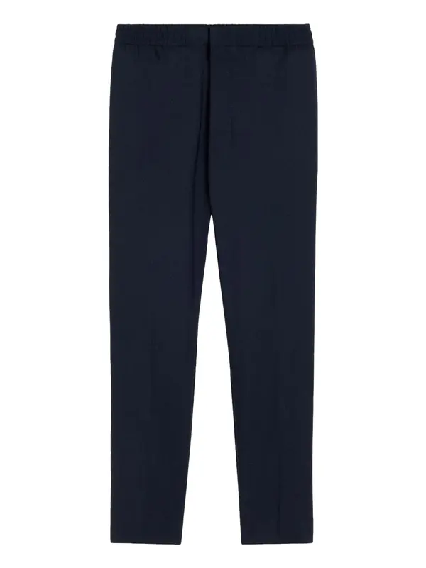 Ami Wool Trousers - Blue